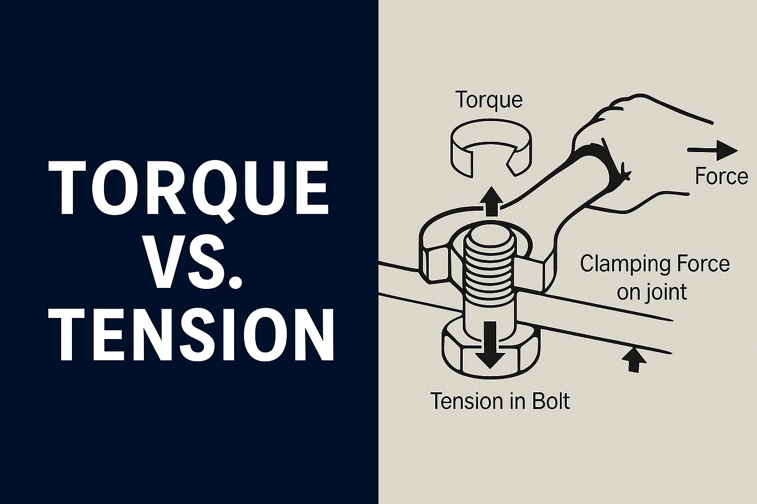 Understanding Torque and Tension in Fasteners